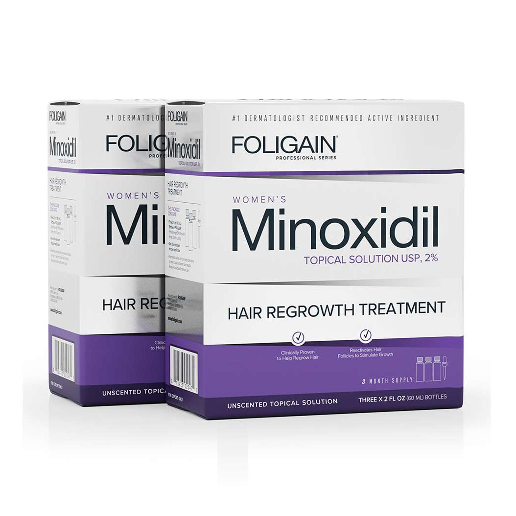 FOLIGAIN España - Minoxidil y Trioxidil para la Caída del Cabello
